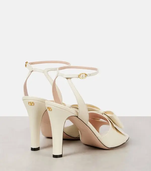 Valentino Garavani Bow-detail Leather Sandals