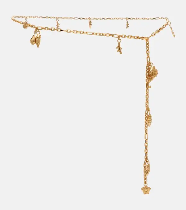 Versace Charms Chain Belt - Gold