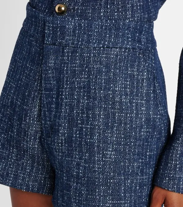 FRAME Cotton Tweed Shorts