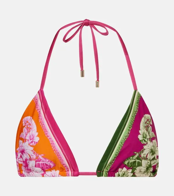 Farm Rio Floral Bikini Top - Multicoloured