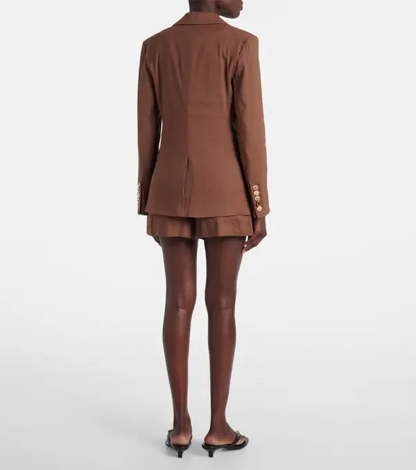 Veronica Beard Elle Dickey Linen-blend Blazer