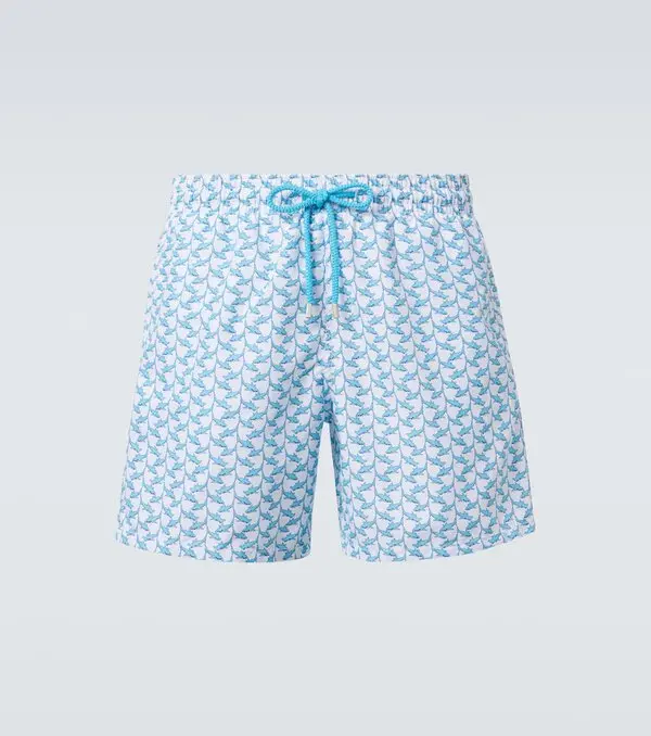 Vilebrequin Moorea Printed Swim Trunks