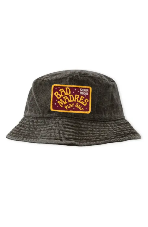 SIERRA MADRE GOLF Bad Madres Bucket Hat - Black