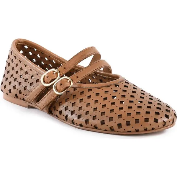 Seychelles Royal Mary Jane Flat - Tan