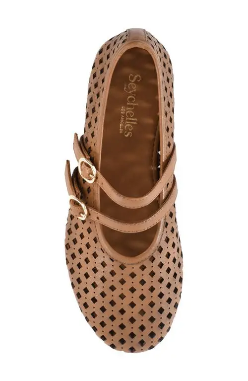 Seychelles Royal Mary Jane Flat - Tan