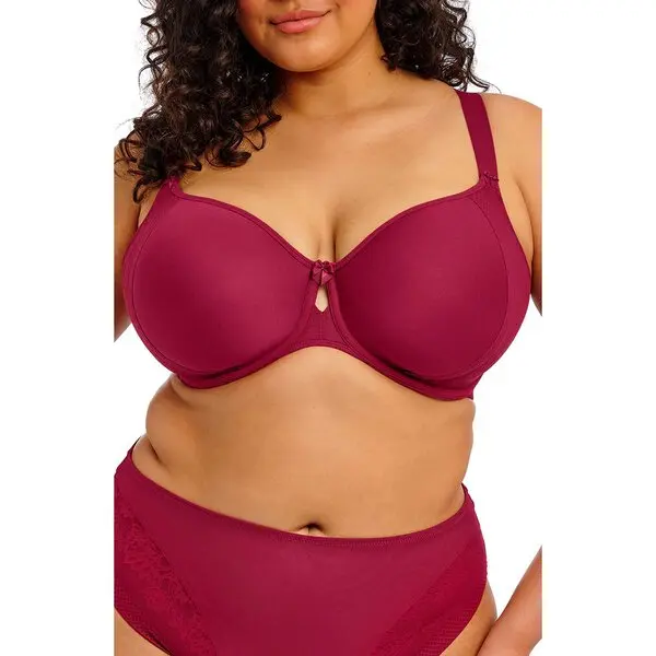 Elomi Nerina Underwire Molded Spacer Bra - Rouge