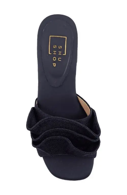 SHU SHOP Frances Slide Sandal - Black