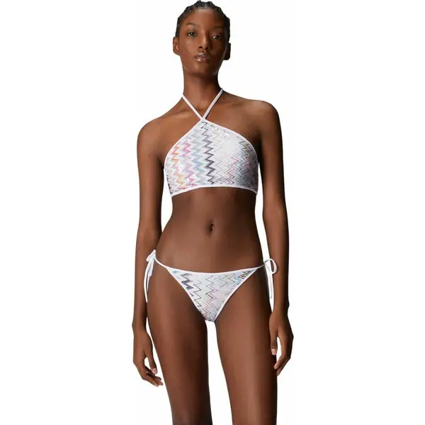 Missoni Bikini With Halter Neck And Sequins - Multicoloured