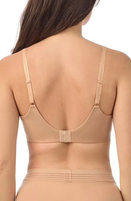 Le Mystère Second Skin Underwire Minimizer Bra - Natural