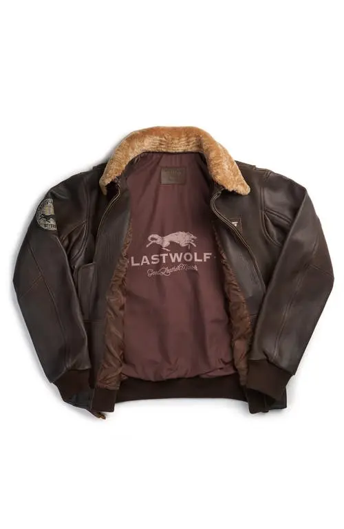LAST WOLF Denali Flight Leather Jacket