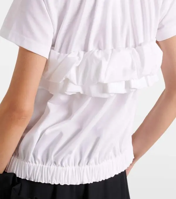 Noir Kei Ninomiya Ruffled Cotton Top