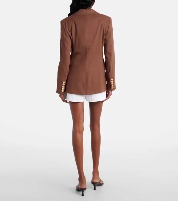 Veronica Beard Elle Dickey Linen-blend Blazer