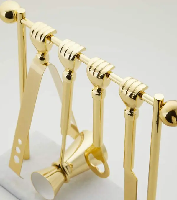 Jonathan Adler Barbell Barware Set