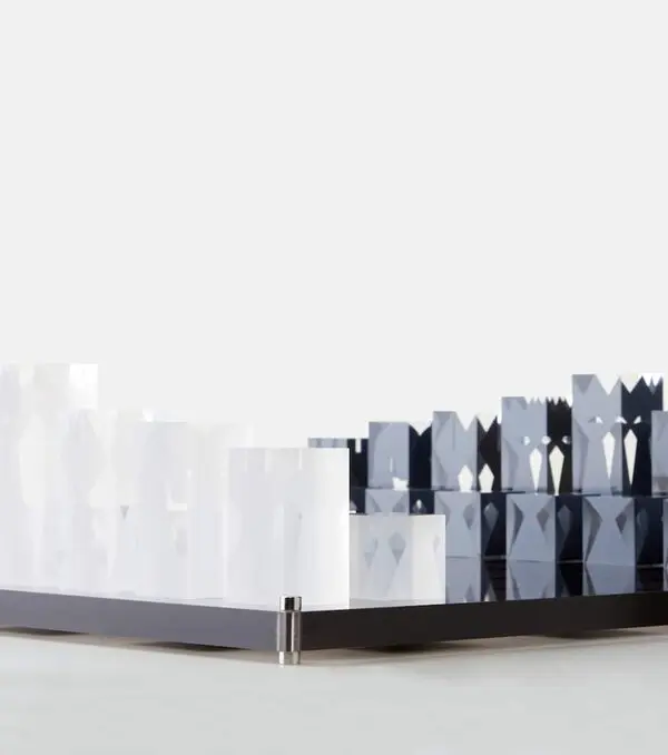Jonathan Adler Acrylic Chess Set