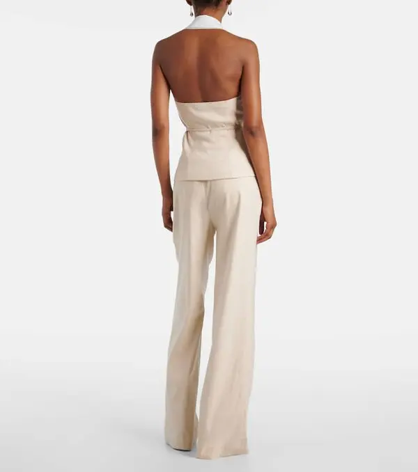 Simkhai Campbell Linen Top