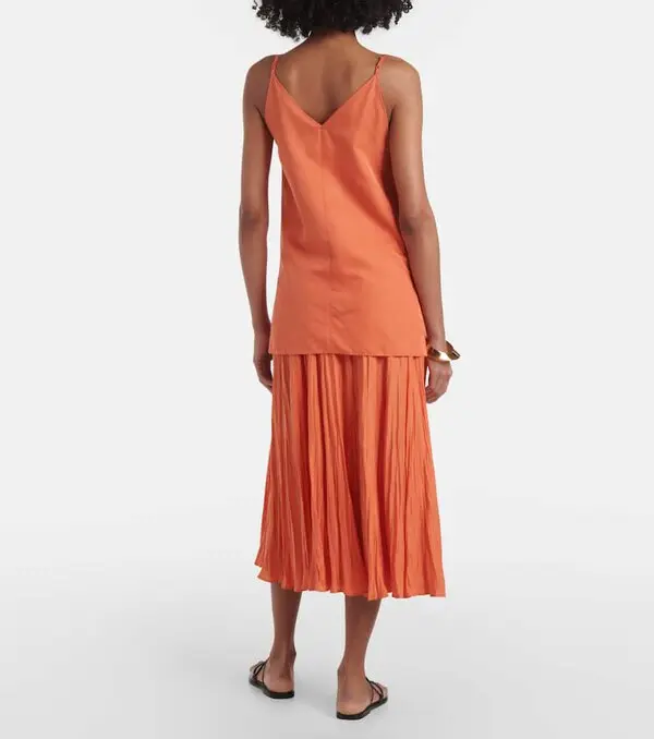 JOSEPH Aragon Cotton And Silk Top
