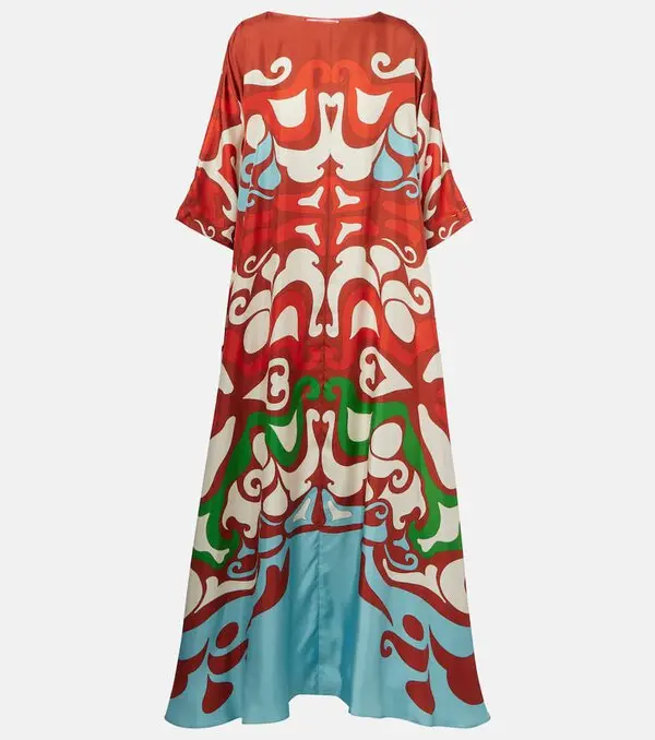 La DoubleJ Muumuu Printed Maxi Dress - Multicoloured