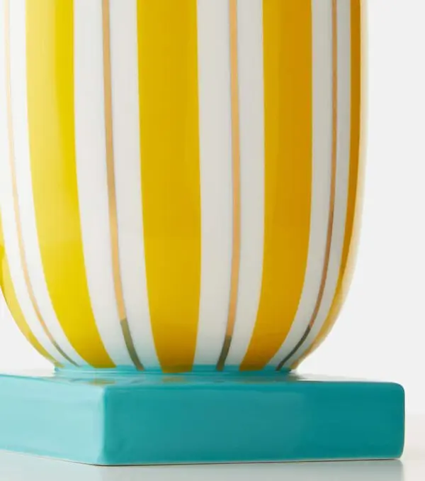 Jonathan Adler Portofino Striped Porcelain Vase