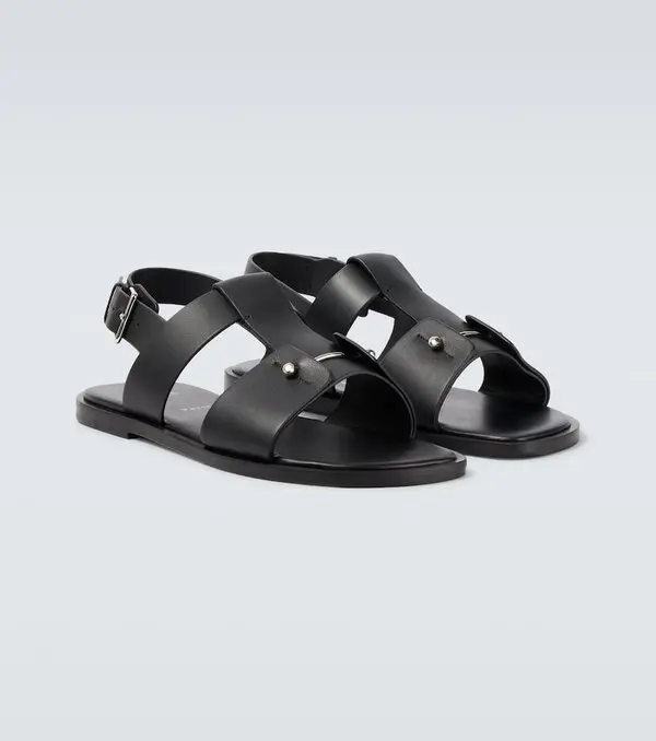 CHRISTIAN LOUBOUTIN Chambellis Leather Sandals