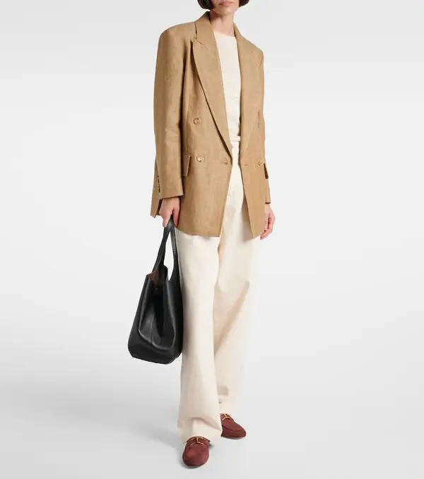 TOD'S T Timeless Suede Loafers - Red