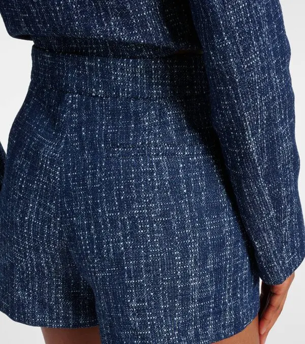 FRAME Cotton Tweed Shorts