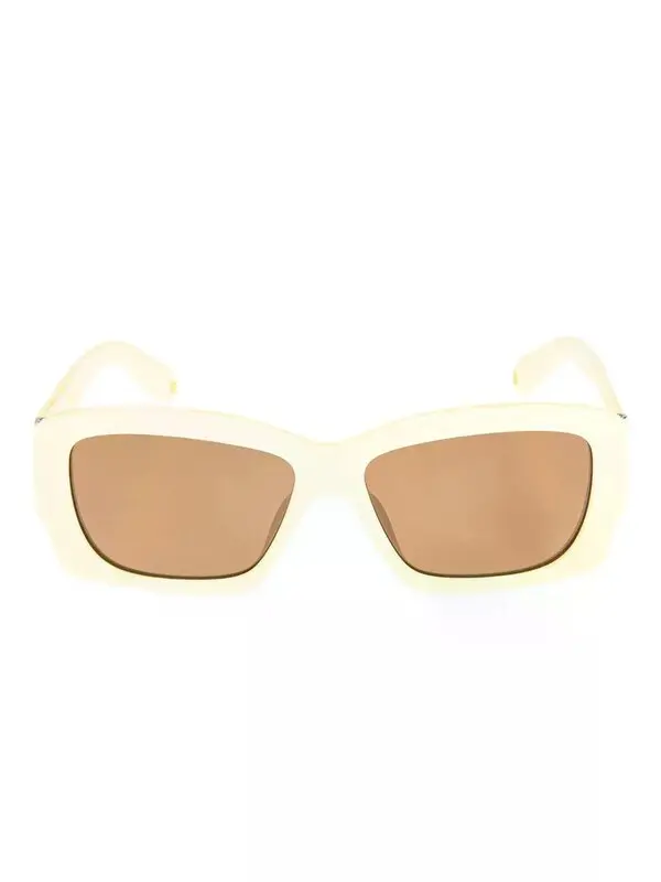 Jacquemus Croisiere Sunglasses | Yellow | - Butter Yellow