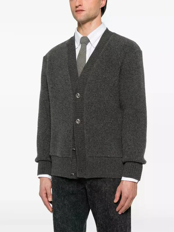Thom Browne V-neck Wool Cardigan