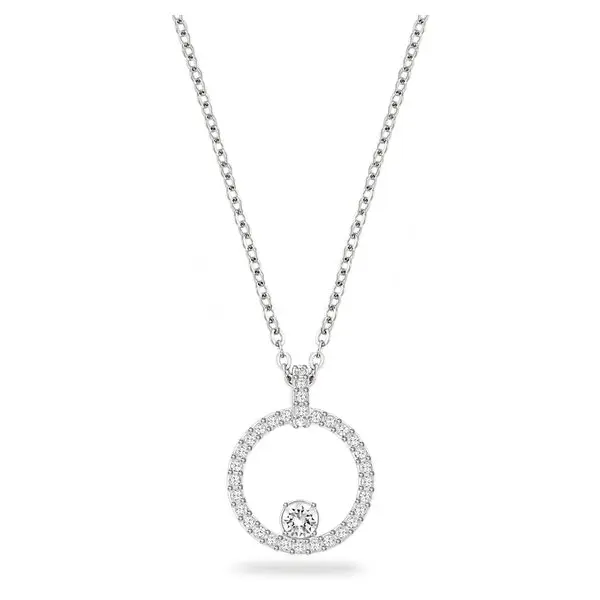 SWAROVSKI Creativity Circle Pendant - White