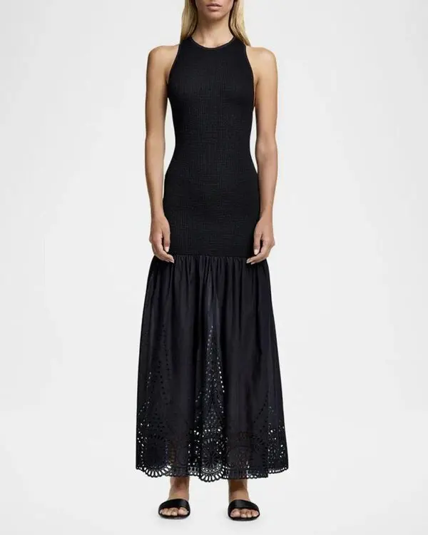 Smythe Racerback Tiered Dress