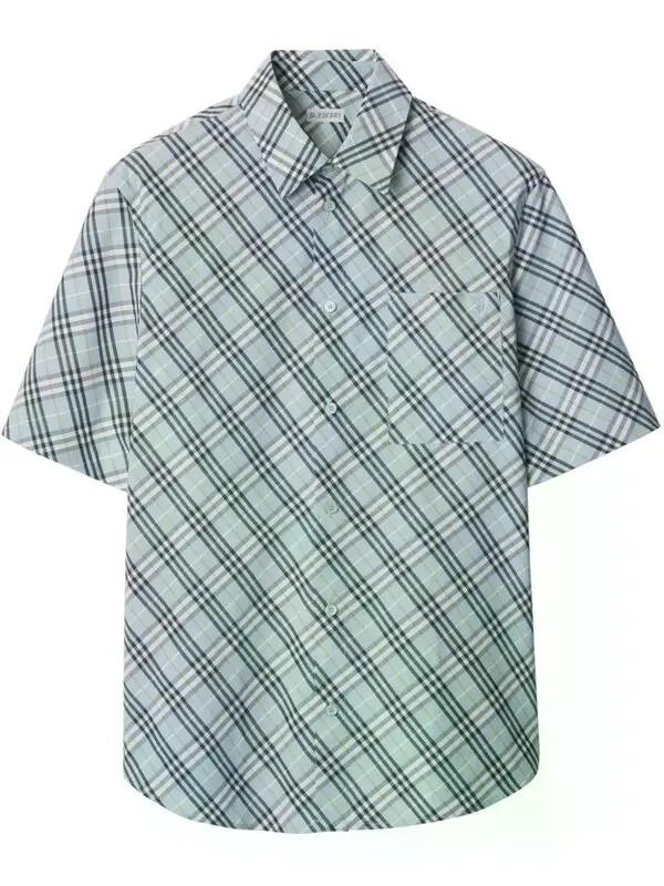 Burberry Check-pattern Shirt