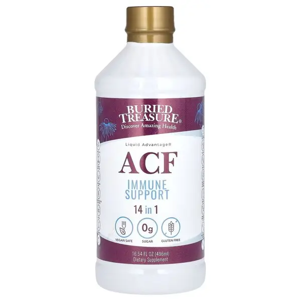 BURIED TREASURE Acf Immune Support 496 Milliliters - One-color