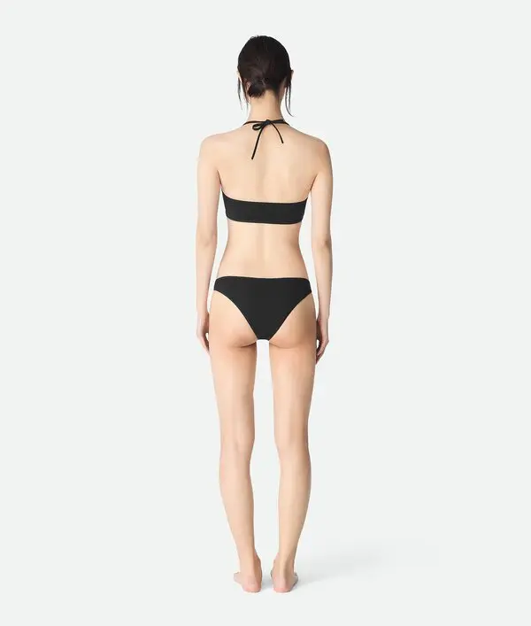 Bottega Veneta Stretch Nylon Bikini - Black