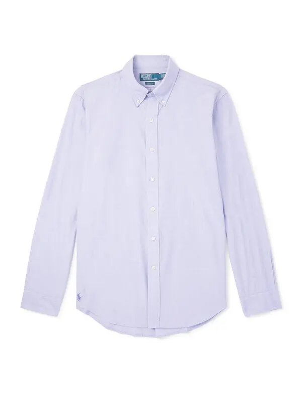 Polo Ralph Lauren Button-down Collar Cotton Shirt - Purple