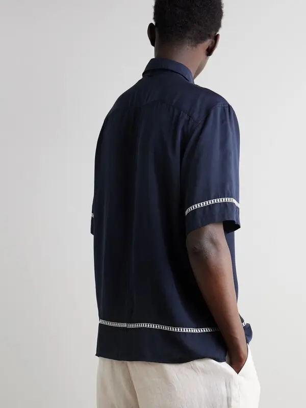 Rag & Bone Embroidered Twill Shirt