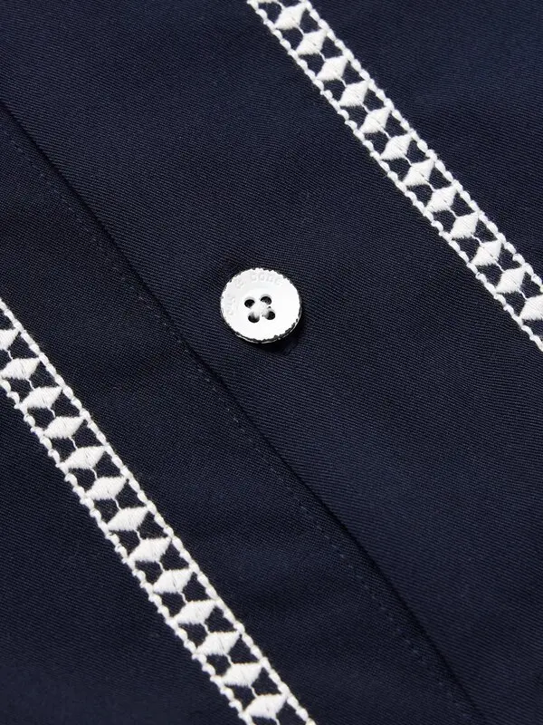 Rag & Bone Embroidered Twill Shirt
