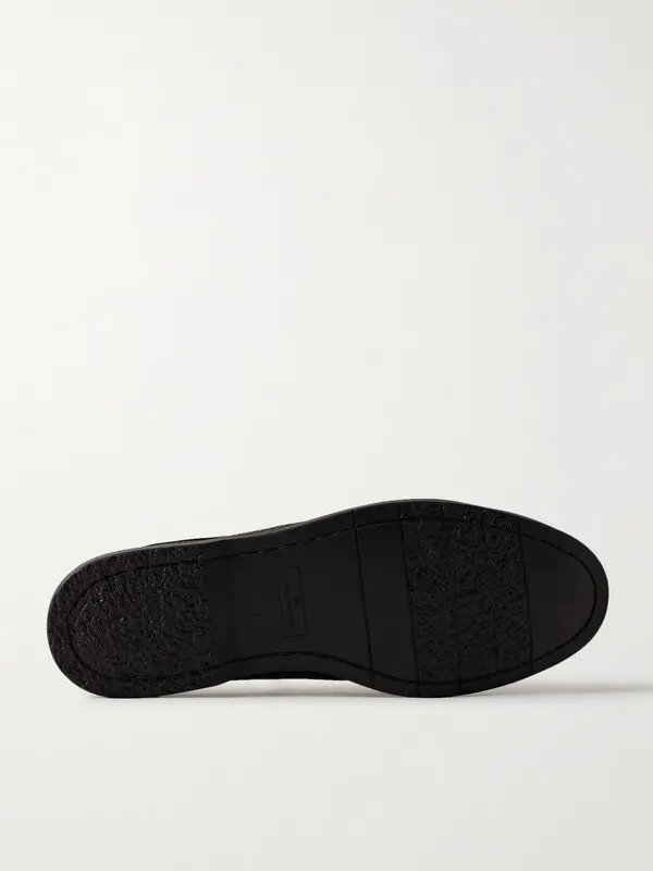 George Cleverley Cornwall Full-grain Deerskin Loafers