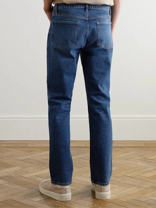 FRAME The Modern Straight-leg Jeans - Blue