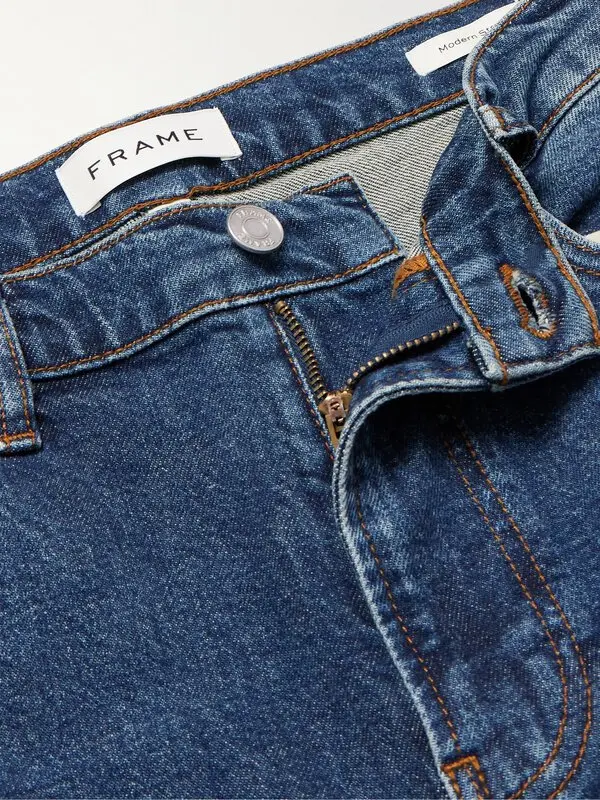 FRAME The Modern Straight-leg Jeans - Blue
