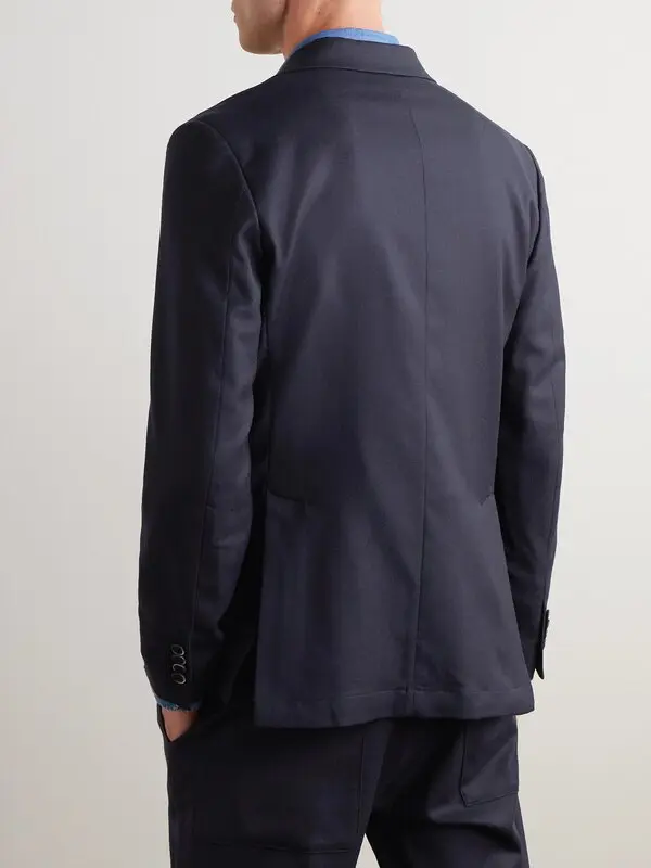 Barena Venezia Borgo Virgin Wool-blend Suit Jacket - Blue