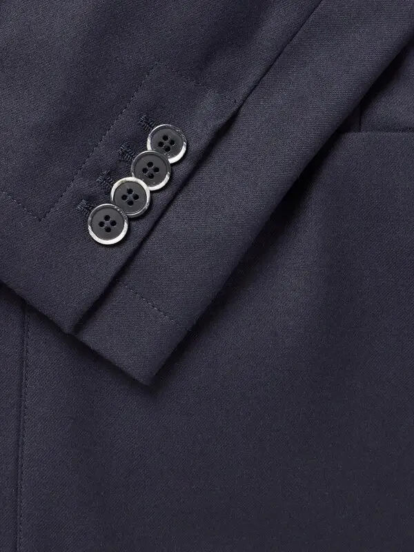 Barena Venezia Borgo Virgin Wool-blend Suit Jacket - Blue