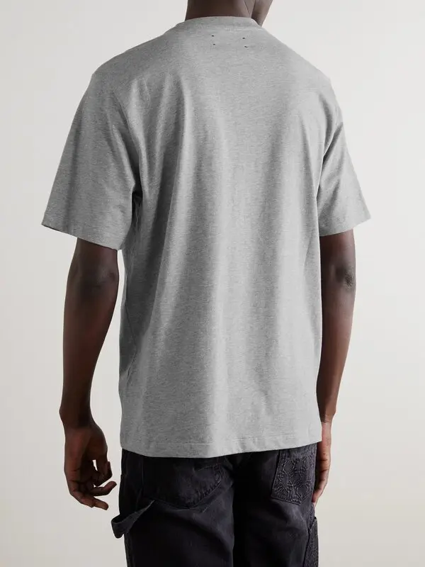 Amiri Stencil Logo-print Cotton-jersey T-shirt