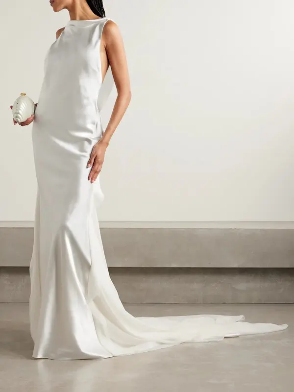 DANIELLE FRANKEL Arlo Open-back Gown