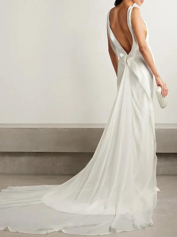 DANIELLE FRANKEL Arlo Open-back Gown