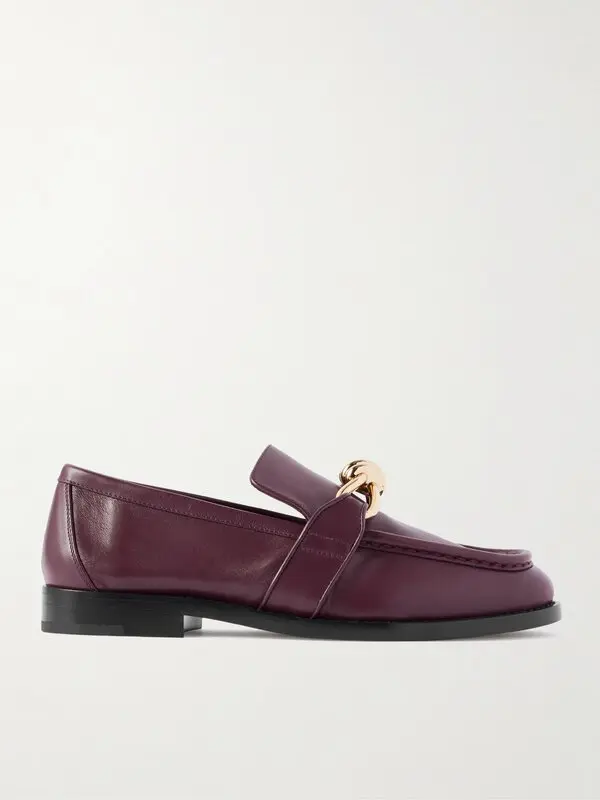 bottega veneta - Astaire Embellished Leather Loafers