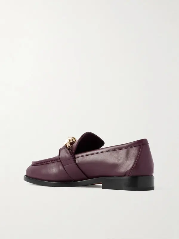 bottega veneta - Astaire Embellished Leather Loafers