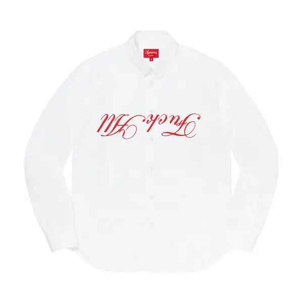 Supreme X Jamie Reid Fuck All Shirt - White