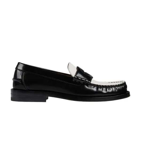 Gucci Interlocking G Cut-out Loafer - Black