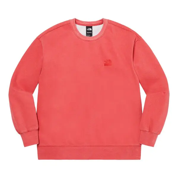 Supreme X The North Face Pigment Printed Crewneck - Red