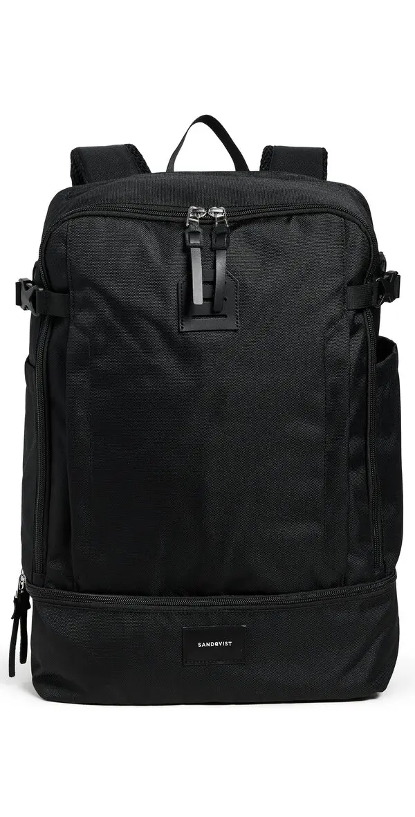 SANDQVIST Icon Alde Backpack - Black