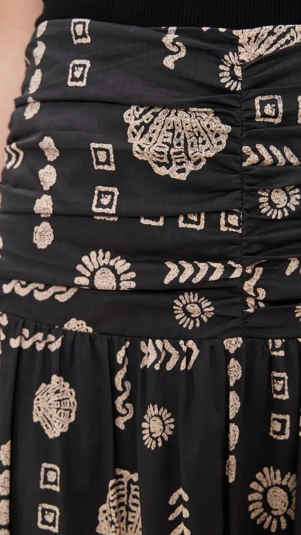 Rails Agatha Maxi Skirt - Beach Shells